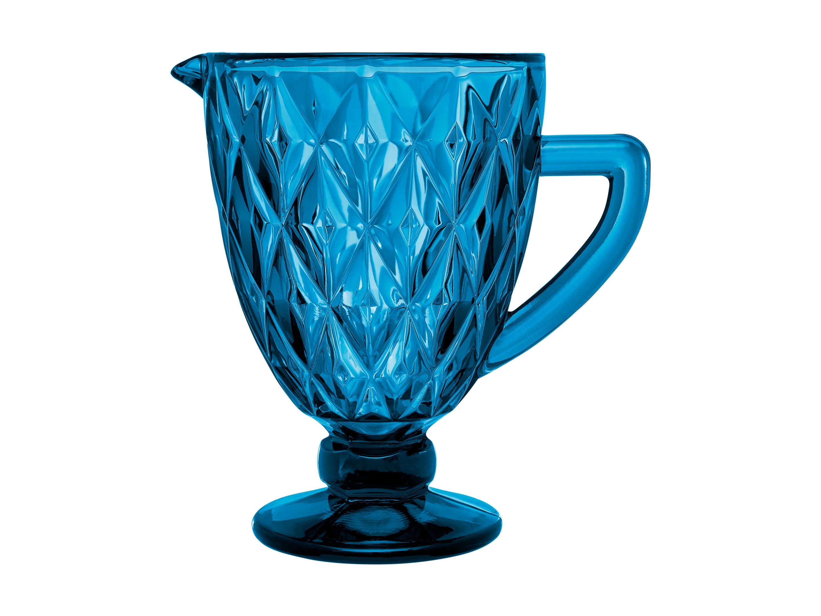 Maxwell and Williams Deanna Glass Jug 1.1L Blue Gift Boxed – Bent on Life